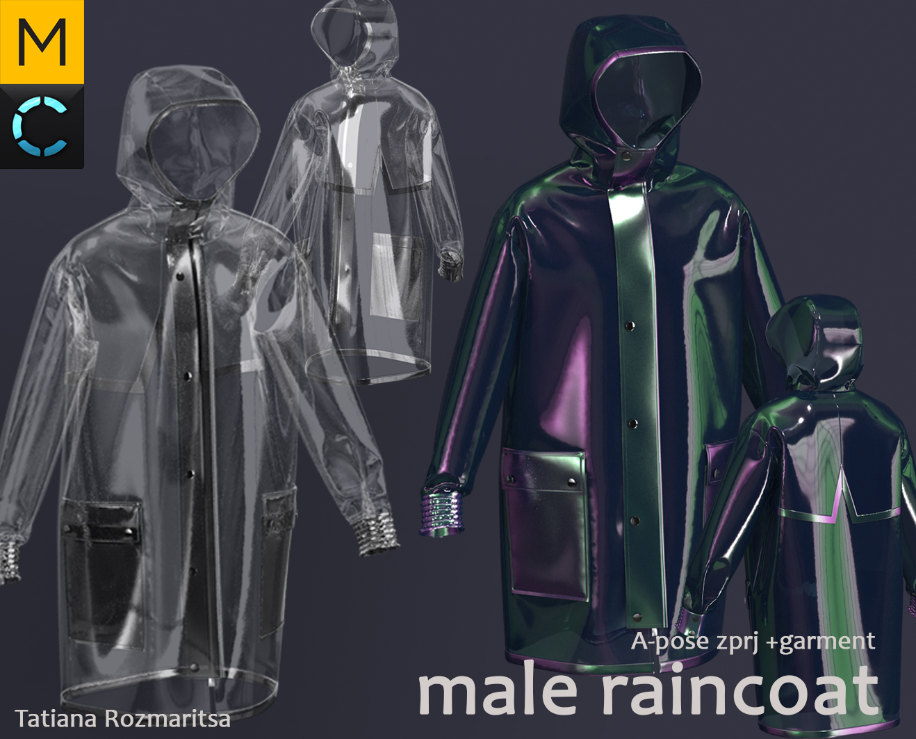 Male raincoat – CG Wardrobe