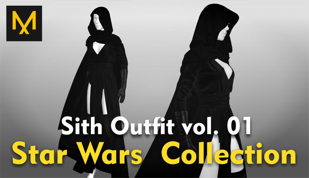 Sith Outfit vol.01 – Star Wars Collection – CG Wardrobe