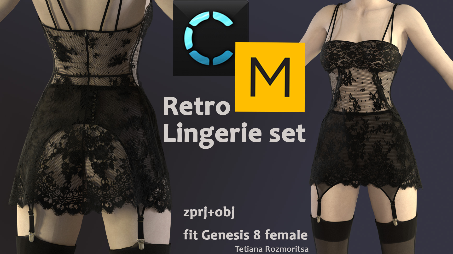 Lingerie retro suit – CG Wardrobe