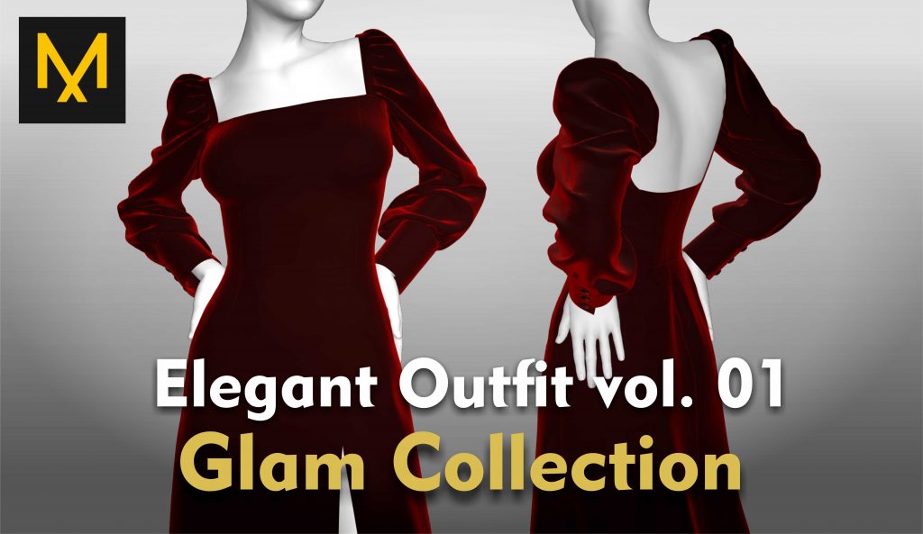 Elegant Outfit vol.01 – Glam Collection – CG Wardrobe